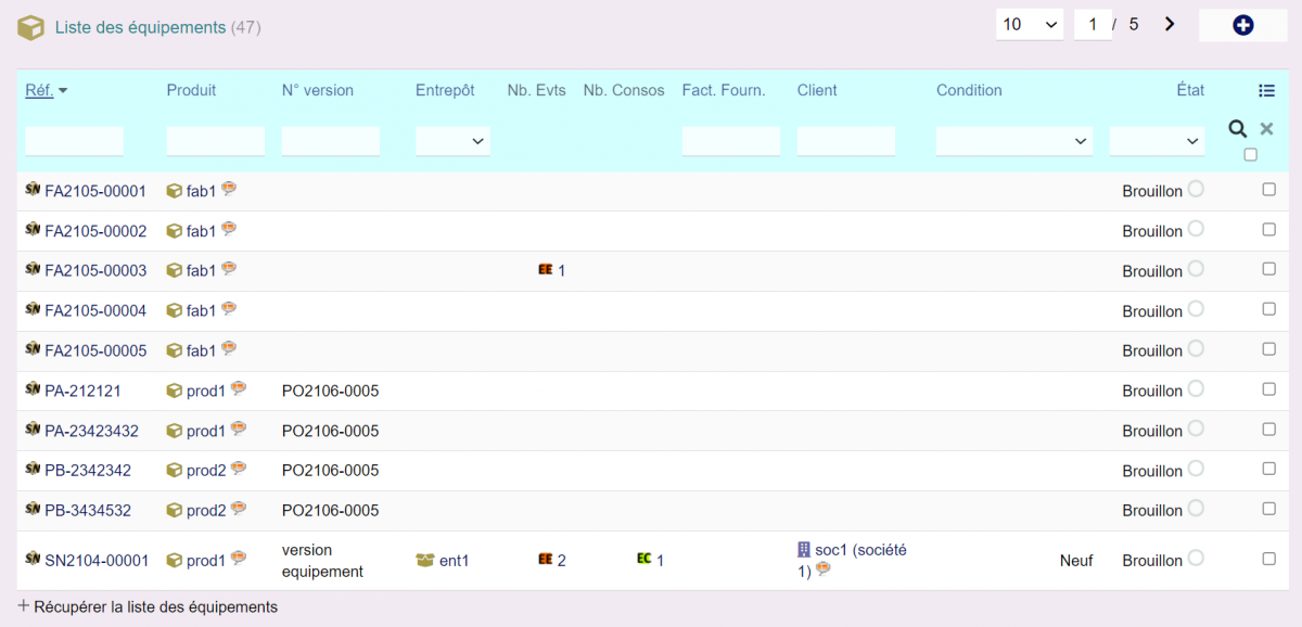 Equipement — Documentations Patas-monkey