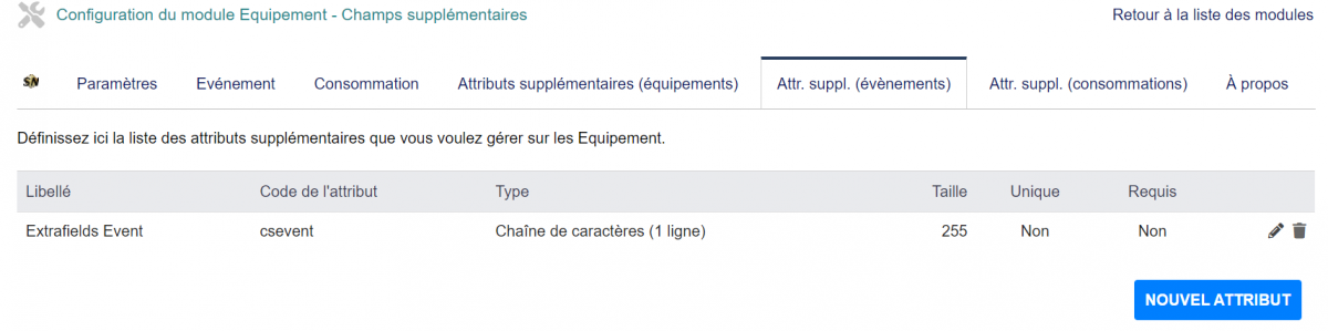 Equipement — Documentations Patas-monkey