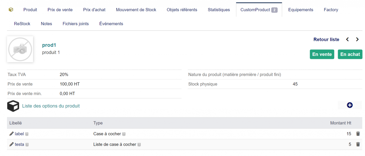 CustomProduct — Documentations Patas-monkey
