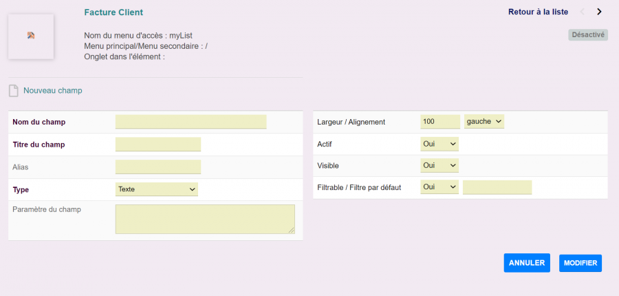 MyList — Documentations Patas-monkey
